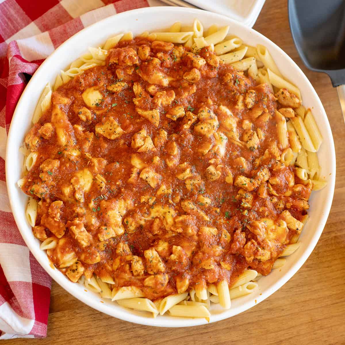 Chicken Mozzarella Pasta - Learned it from My Mom